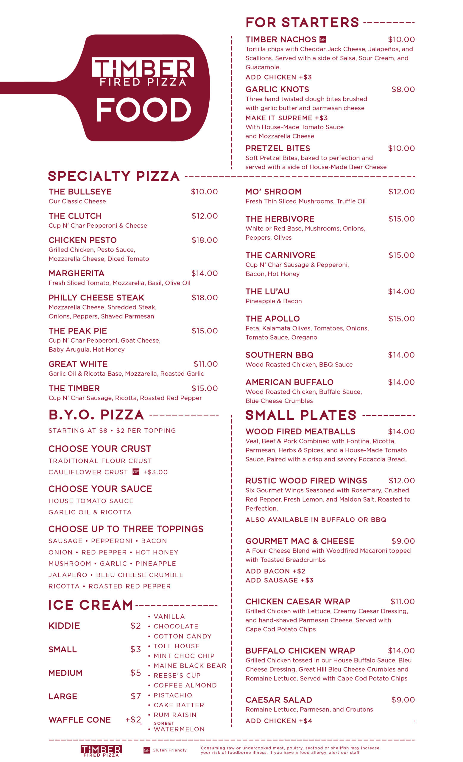 Timber Fired Pizza - Timber Fired Pizza